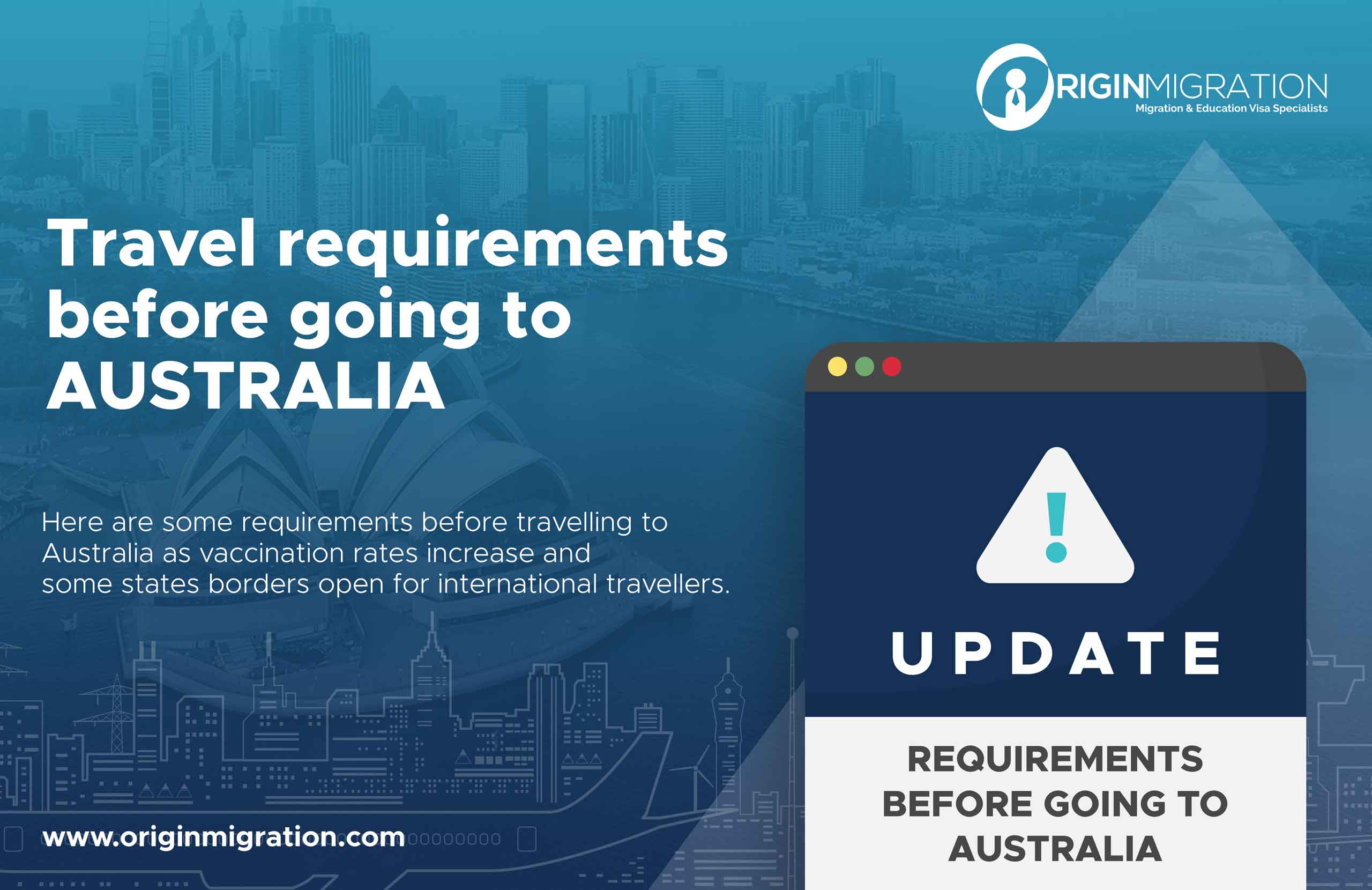 Travel Requirements before going to Australia | Origin Migration